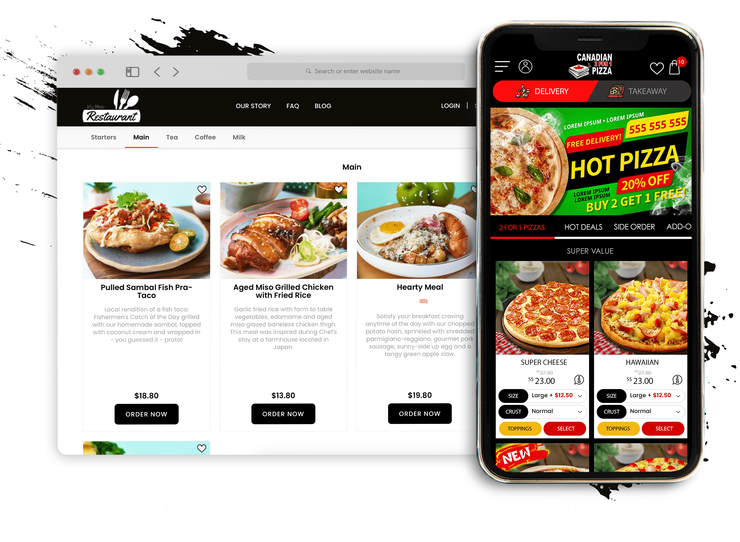 Online Ordering System For Food & Reservation System